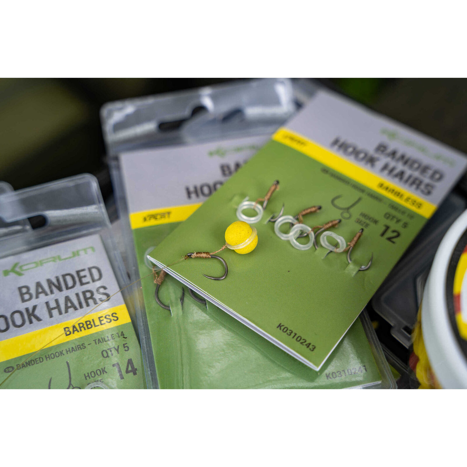 Korum Banded Hook Hairs | Tackleshop.nl