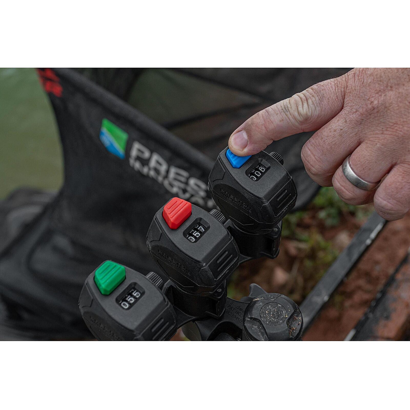 Preston Offbox Triple Clicker Counter | Tackleshop.nl