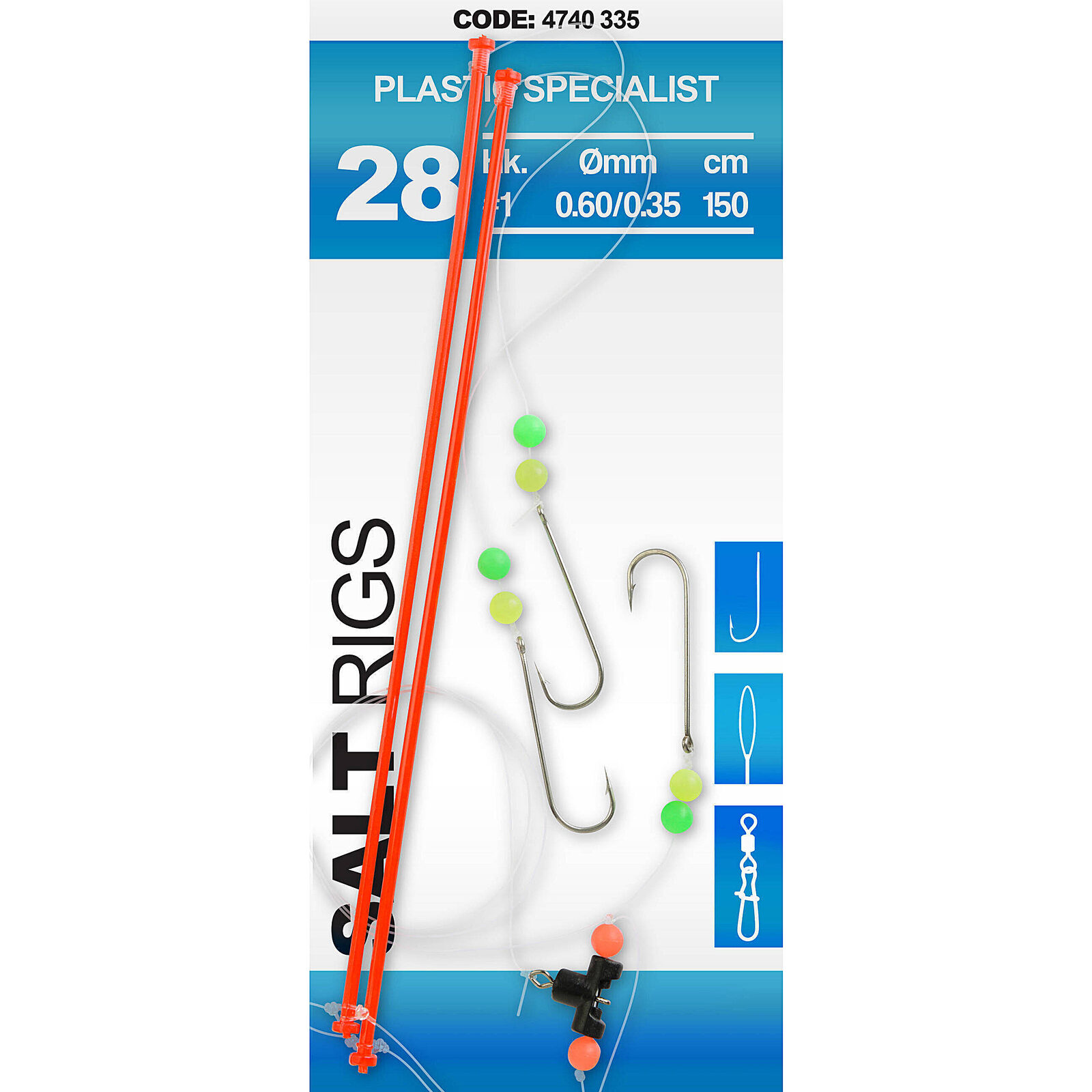 Spro Saltwater Salt Rig #28 | Tackleshop.nl