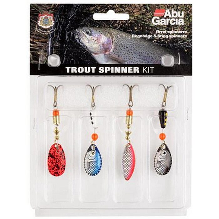 Abu Garcia Trout Spinner Kit 4-Pack | Tackleshop.nl